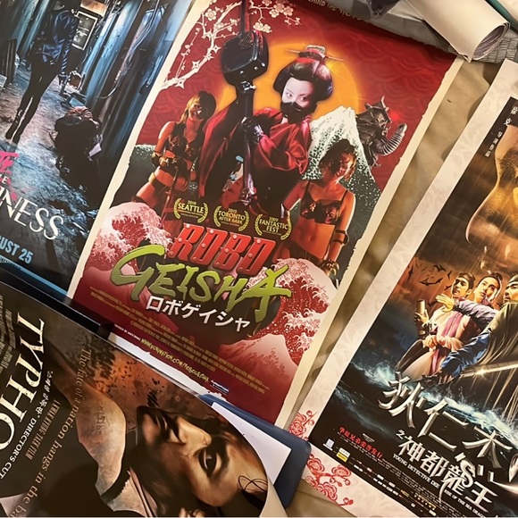 Movie posters | Accessories | All 4 Foreign Posters Robo Geisha ...